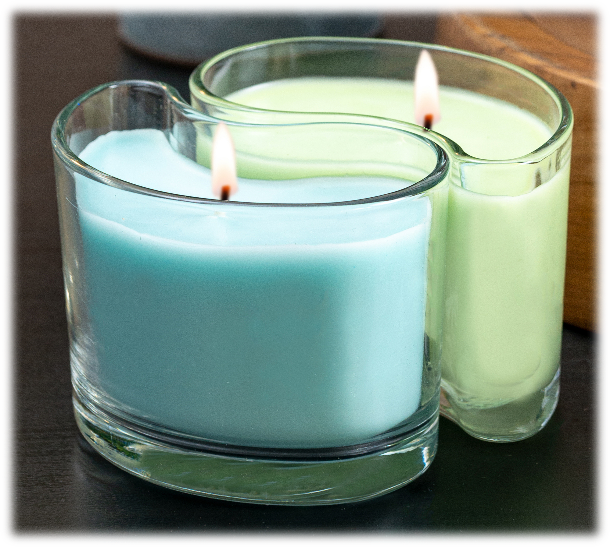 The Candle Cottage DUOS Tropical Paradise/Sandy Beaches Dual-Fragrance ...